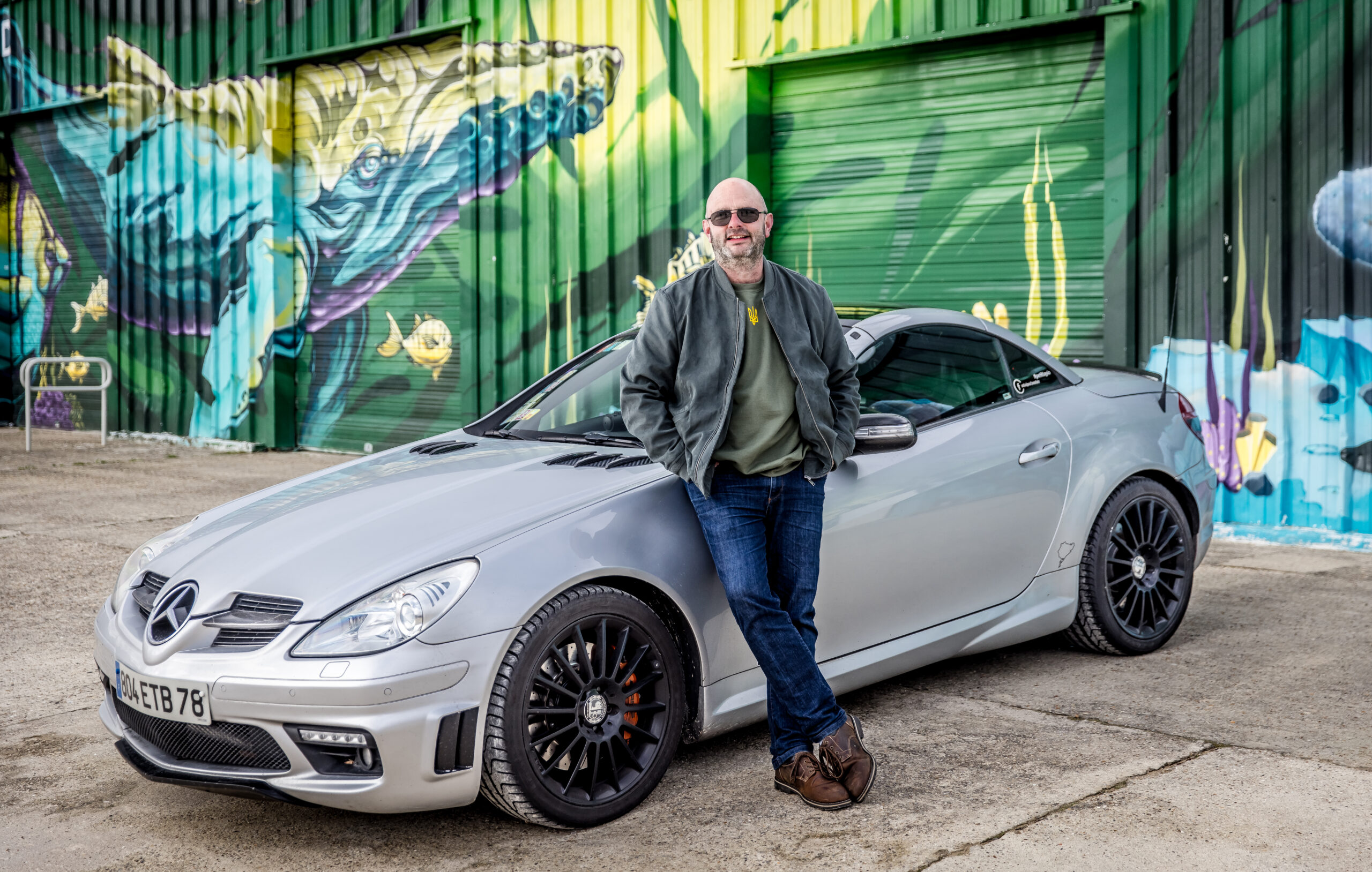 Charles et son SLK 55 AMG (R171) - Autos Portraits